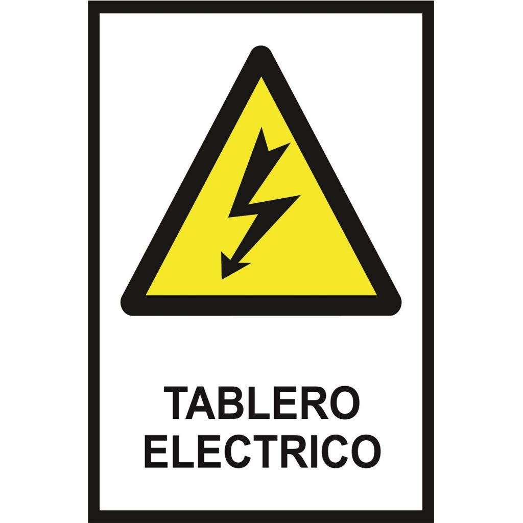 Adhesivo Tablero Eléctrico | 16x24cm - Gráfica Letrilandia